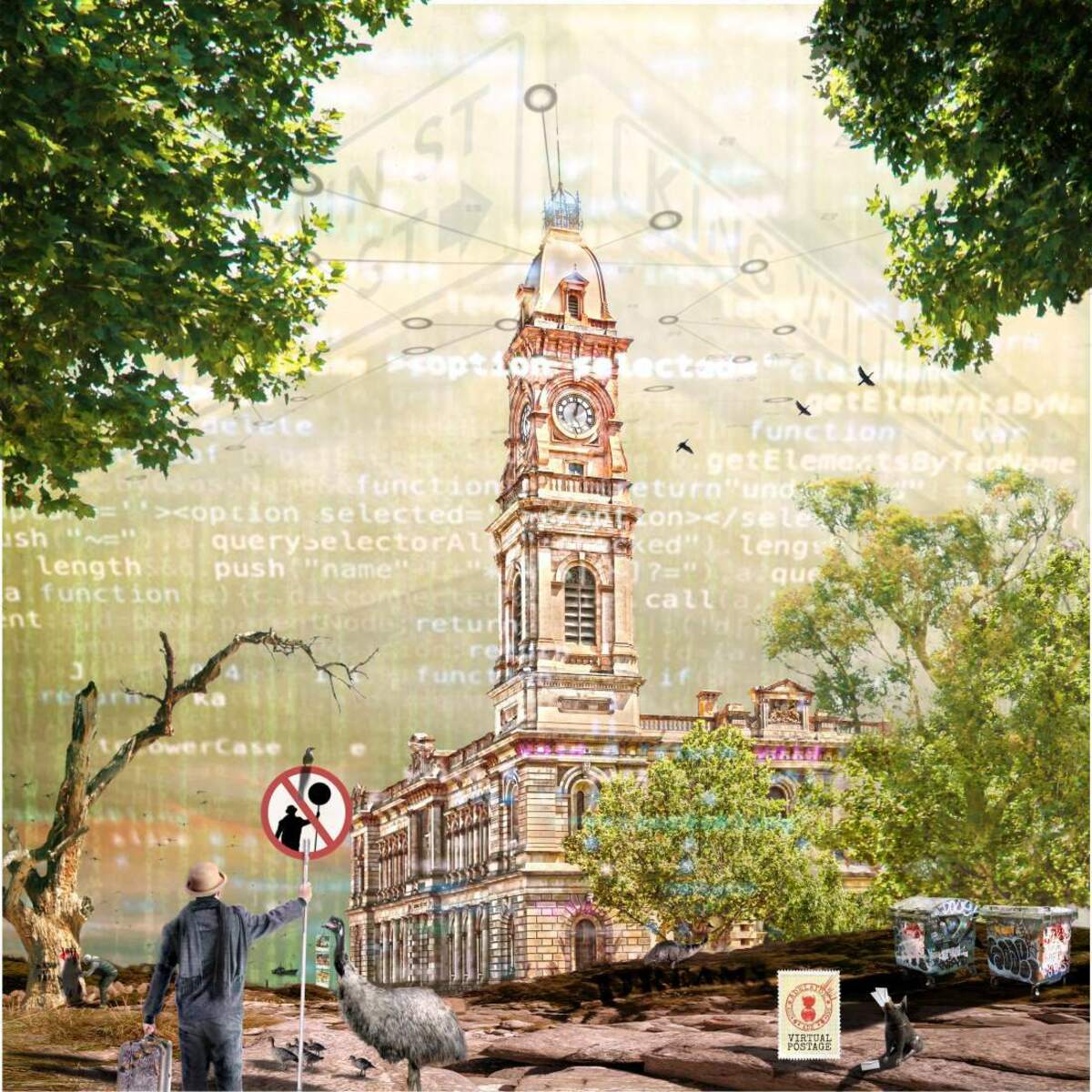 Adelaide GPO - Art Images Gallery